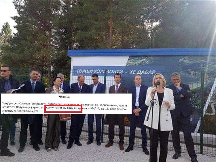 Monopolski ugovori HE Dabar i nevesinjskog „Vodovoda“ - infoVeza